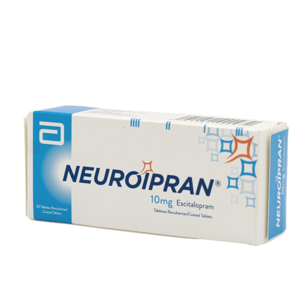 Pharmacy Sales Caribbean Inc. | ABBOTT Neuroipran 10mg Escitalopram 30 ...